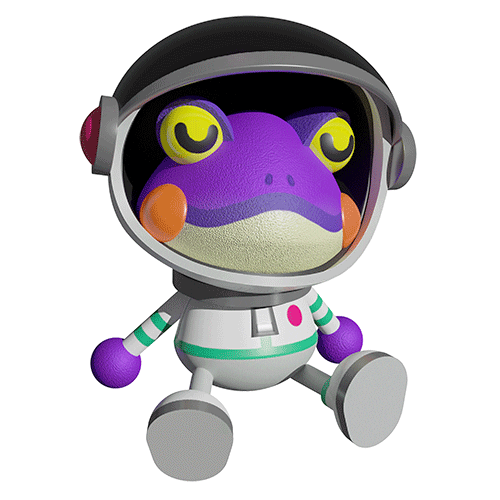 Robo Cat and Astro Frog by Bare Tree Media | GIPHY