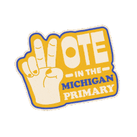 5 Stickers for MI Primary Election by #GoVote | GIPHY