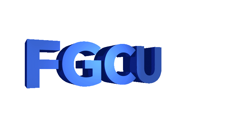 Fort Myers 3D Sticker by FGCU Housing for iOS & Android | GIPHY