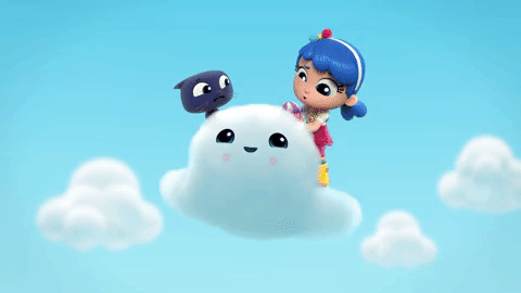 Cumulo Falling GIF by True and the Rainbow Kingdom - Find & Share on GIPHY