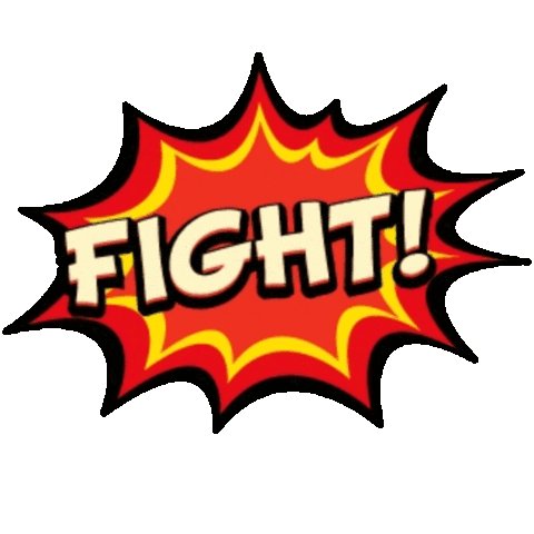 Fight Stickers - Find & Share on GIPHY