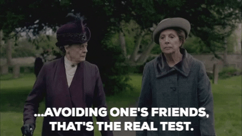Avoiding Friends GIFs - Get the best GIF on GIPHY