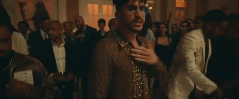 Bad Bunny Dancing GIF by Aventura - Find & Share on GIPHY