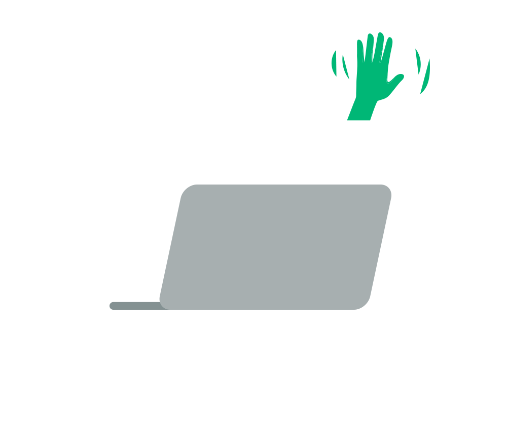 Laptop Waving Sticker by Beauty by Earth for iOS & Android | GIPHY