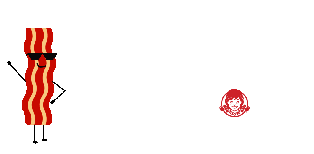 Hungry Good Morning Sticker by Wendy's for iOS & Android | GIPHY