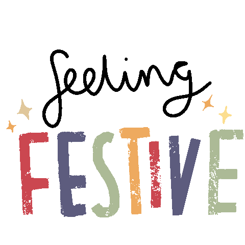 Feeling Festive Merry Christmas Sticker for iOS & Android | GIPHY