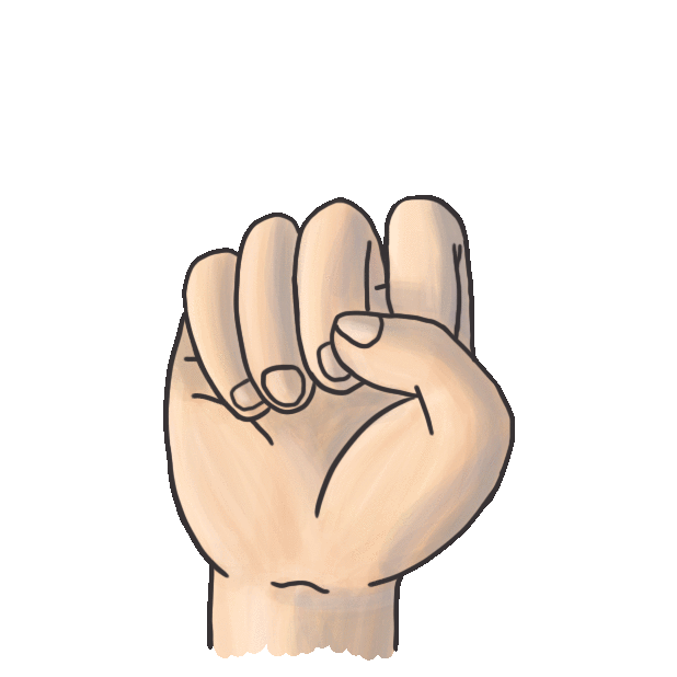 Hand Finger Sticker By Sticker for iOS & Android | GIPHY