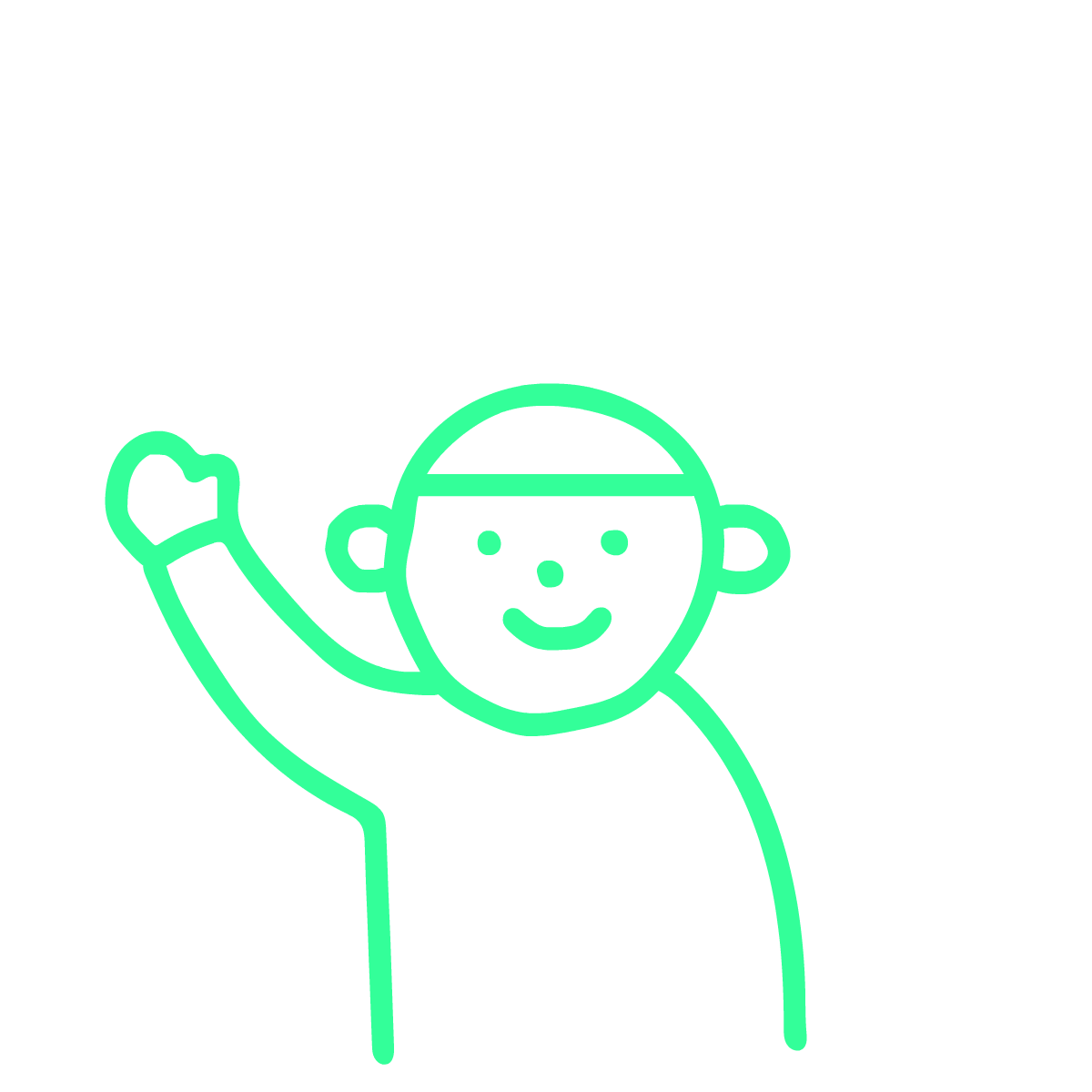 Stickman Smile Sticker by carmeenkl for iOS & Android | GIPHY