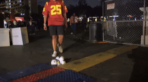 Football Fight On GIF by USC - Find & Share on GIPHY