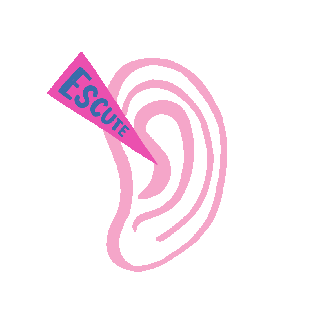 Sound Ears Sticker by #SurdosQueOuvem for iOS & Android | GIPHY