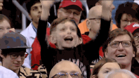Jumping Ohio State GIF by Ohio State Athletics - Find & Share on GIPHY