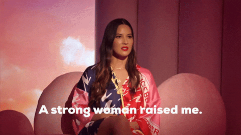 Im Strong Because A Strong Woman Raised Me GIFs - Get the best GIF on GIPHY