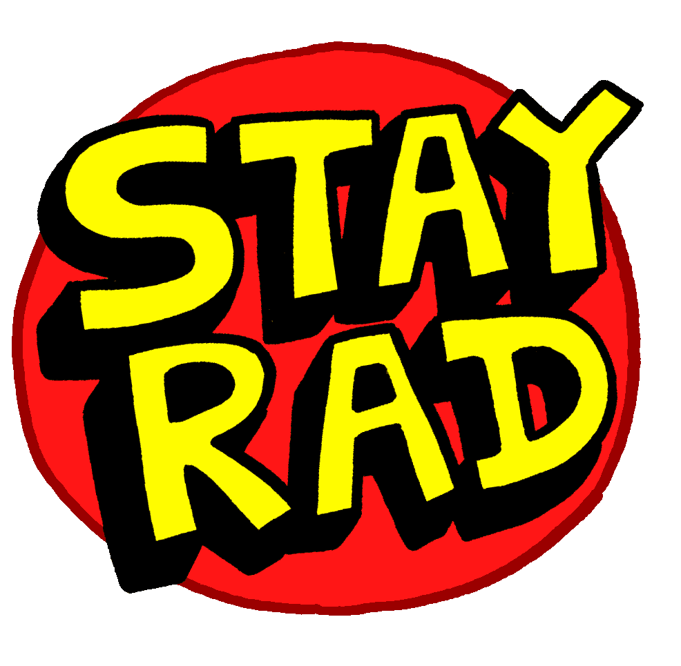 Stay Rad Sticker by Russell Taysom for iOS & Android | GIPHY