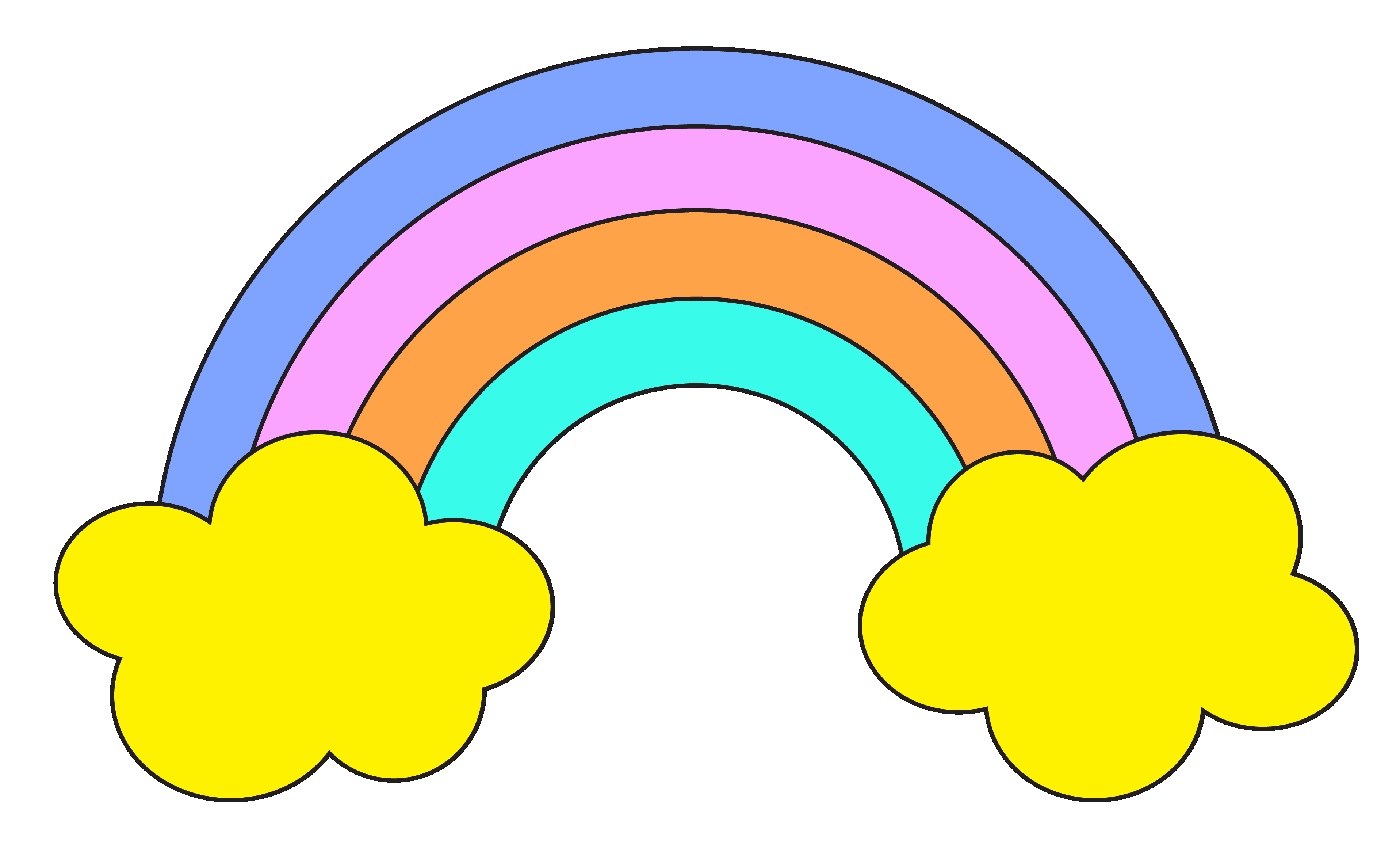 Sticker Rainbow Sticker by Jess Stempel for iOS & Android | GIPHY