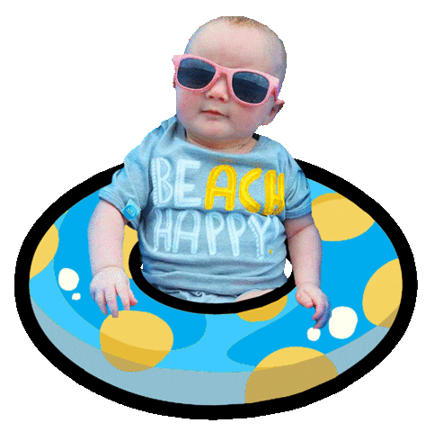 Baby Beach Sticker by 30A for iOS & Android | GIPHY