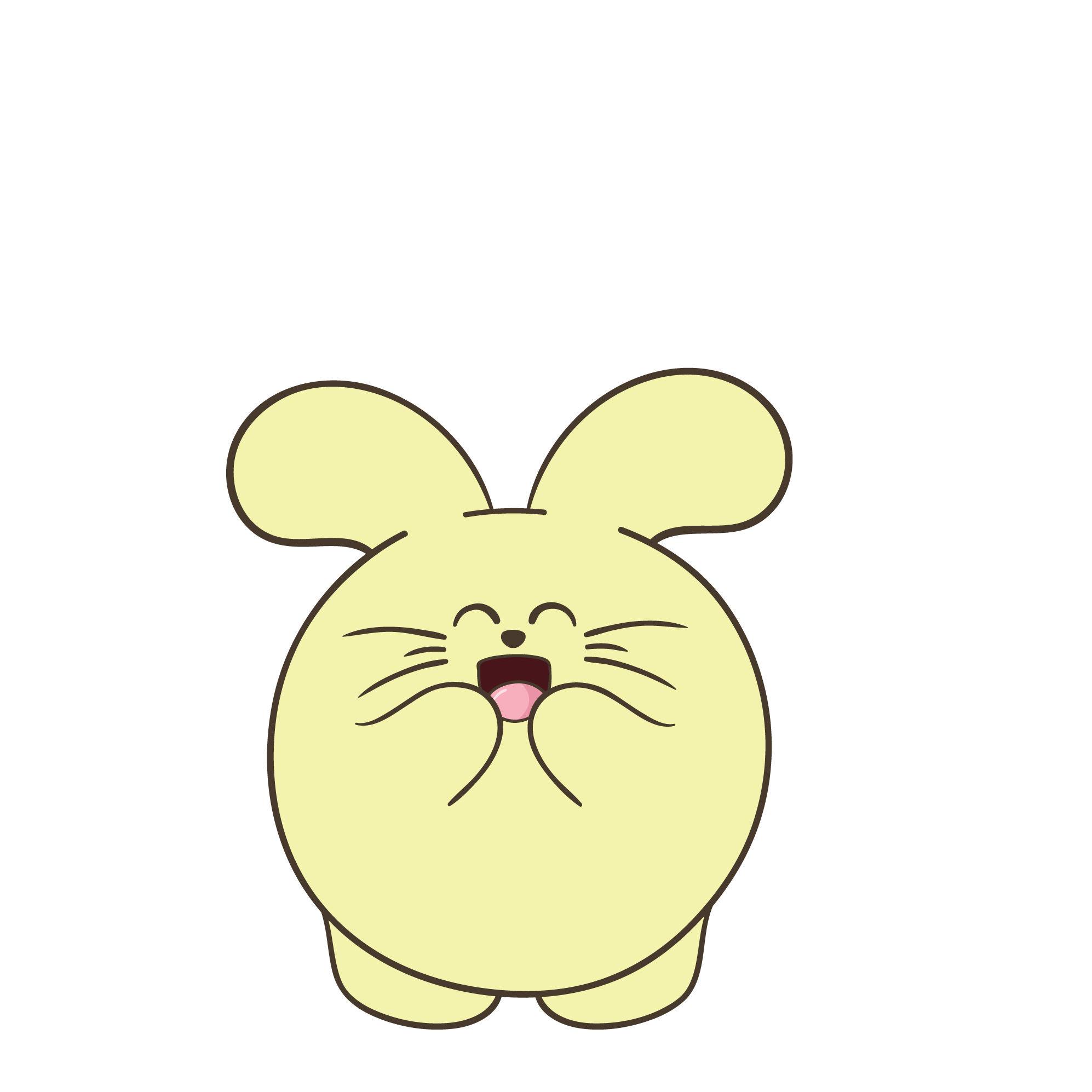 Fat Rabbit Farm Sticker for iOS & Android | GIPHY