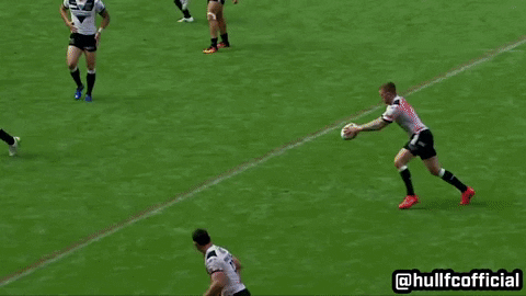 Rugby League Kick GIF by Hull FC - Find & Share on GIPHY