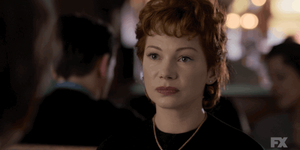 Not Having It Michelle Williams GIF by Fosse/Verdon - Find & Share on GIPHY