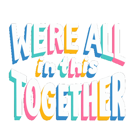 All In This Together Sticker by INTO ACT!ON for iOS & Android | GIPHY