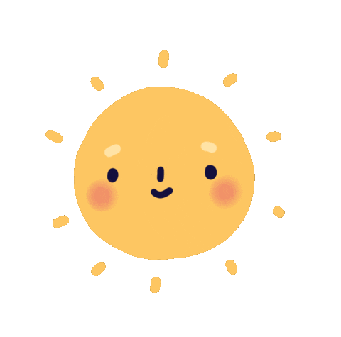 Happy Sun Sticker by Miss Jotun for iOS & Android | GIPHY