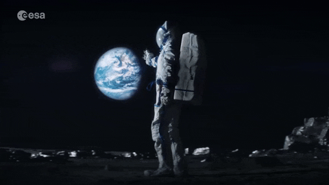 Ast Another Astronaut Walking Gif