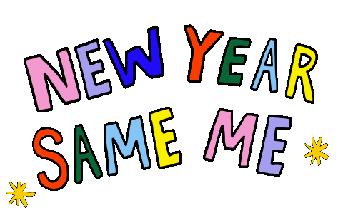 New Year Goals Sticker by ffembroidery for iOS & Android | GIPHY