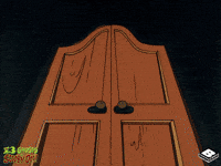 Open Closet Door With Clothes