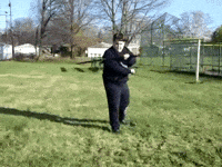Karate Chop Fail Gif