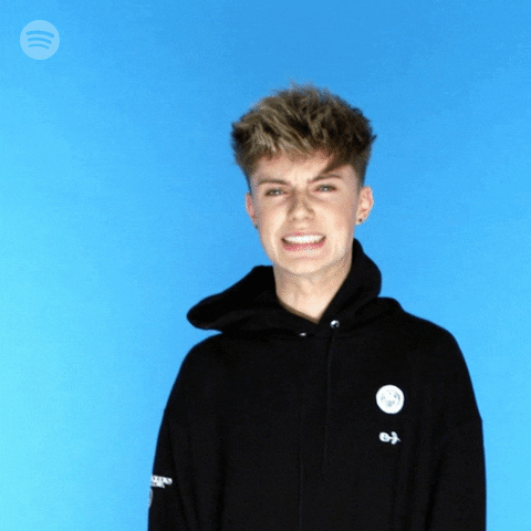 Awkward Cringe GIF by Spotify - Find & Share on GIPHY