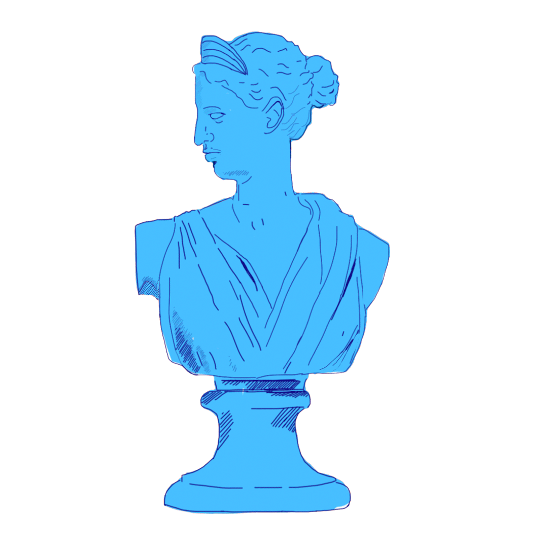 Statue Bust Sticker for iOS & Android | GIPHY
