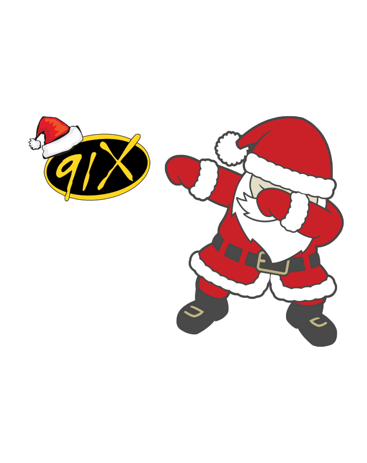 Dab Santa Sticker by LMSD for iOS & Android | GIPHY