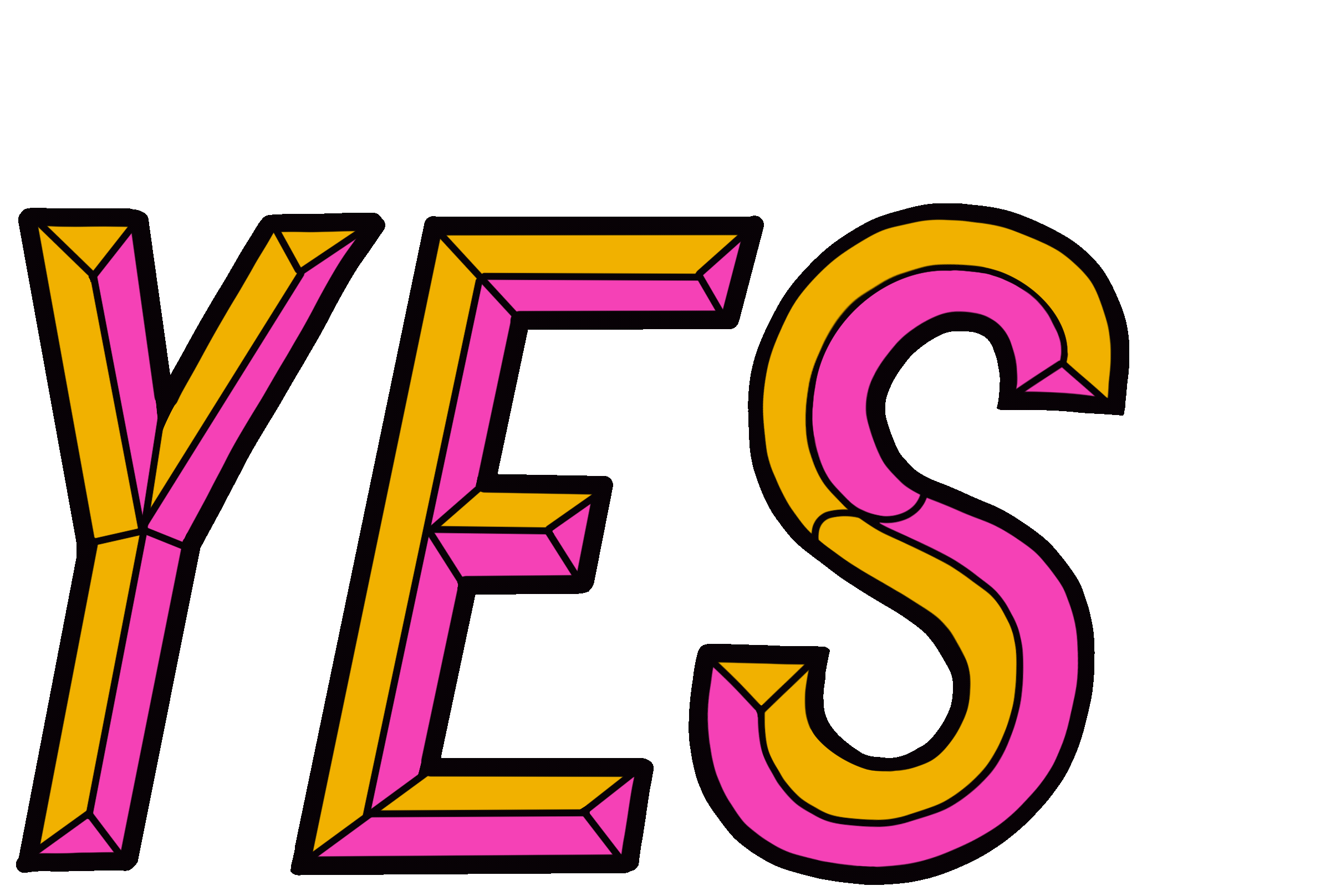 Yes Sticker for iOS & Android | GIPHY