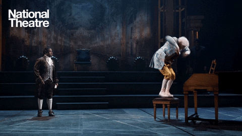 Whats Up Amadeus GIF by National Theatre - Find & Share on GIPHY