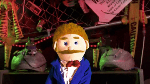 Puppet Hello GIF by Mega 64 - Find & Share on GIPHY