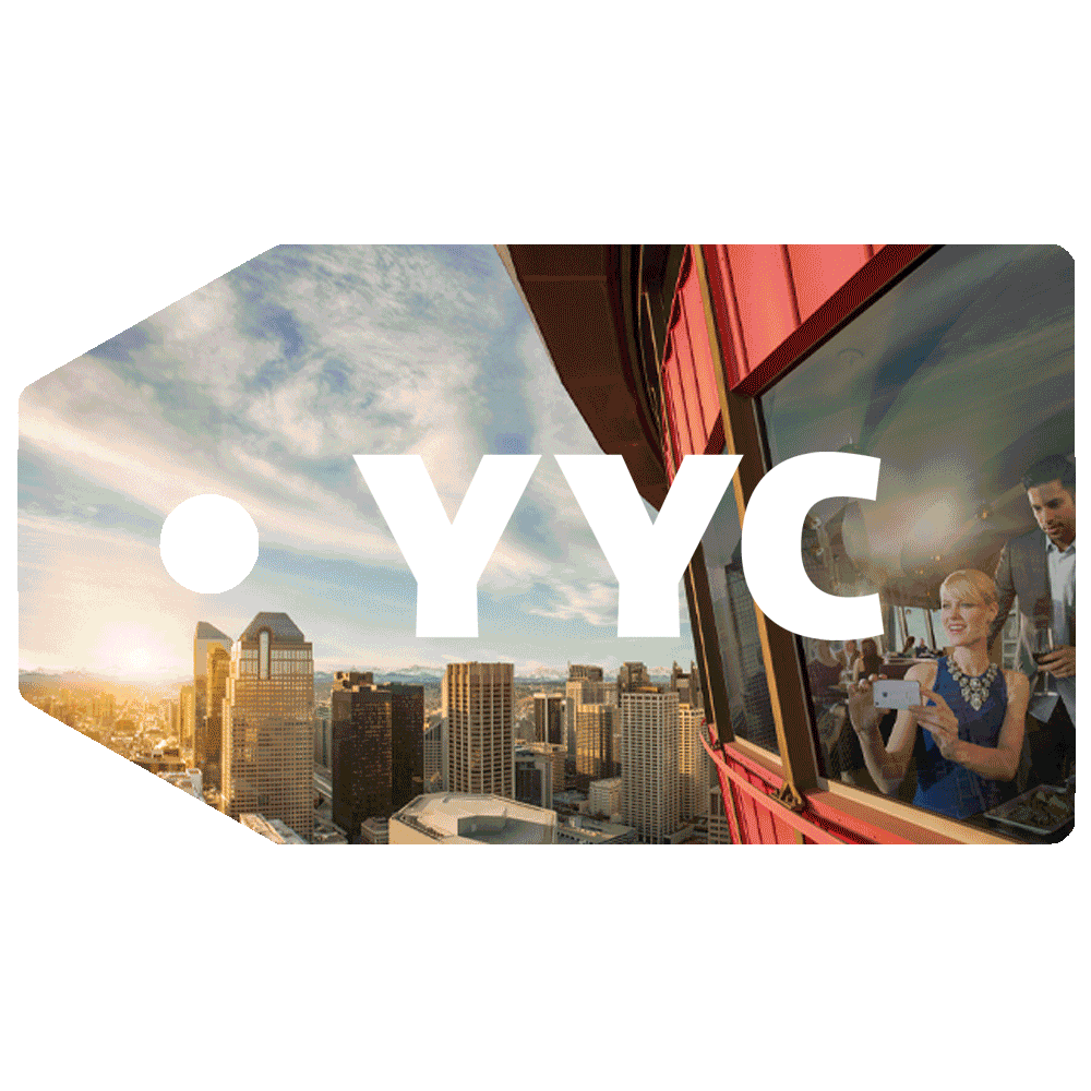 Flyyyc Sticker by YYC Calgary International Airport for iOS & Android ...