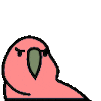 Angry Party Parrot Sticker for iOS & Android | GIPHY
