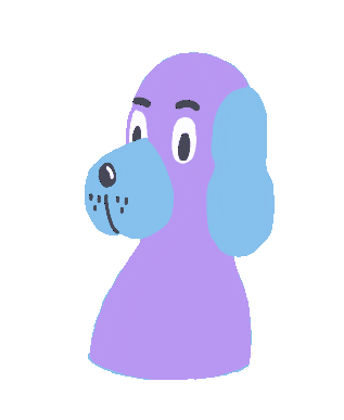Suspicious Dog Sticker by Florence for iOS & Android | GIPHY