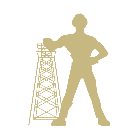 Golden Driller Uncorked2019 Sticker by utulsa for iOS & Android | GIPHY