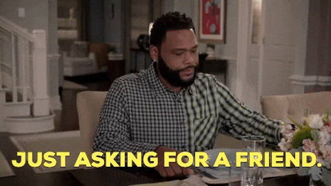 Just Asking GIF by ABC Network - Find & Share on GIPHY