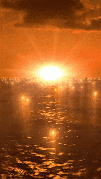 Beach Sunset Gif