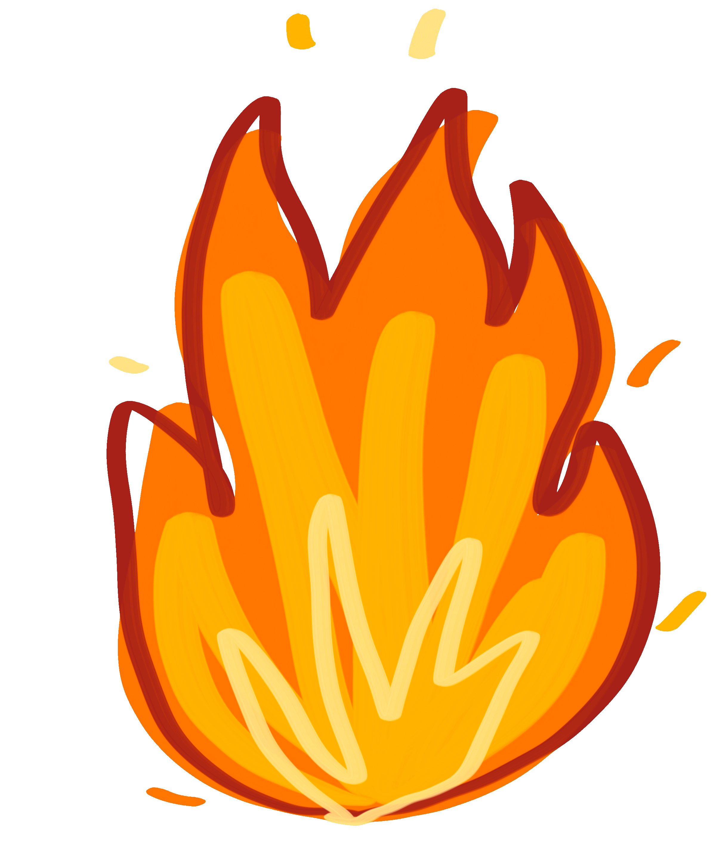 Fire Sticker by zoellabeauty for iOS & Android | GIPHY