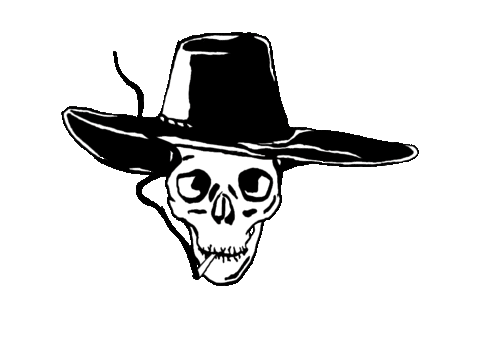 Skeleton Smoking Weed Gif