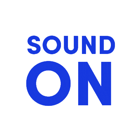 Sound On Sticker by ATTN: for iOS & Android | GIPHY
