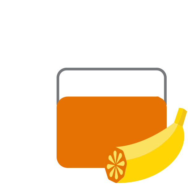 Orange Banana Sticker by Ole Henriksen for iOS & Android | GIPHY