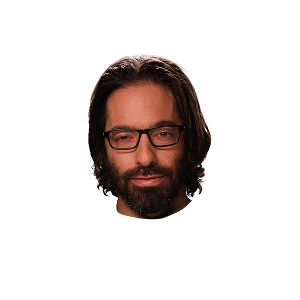 Floating Head Gianni Sticker by Originals for iOS & Android | GIPHY