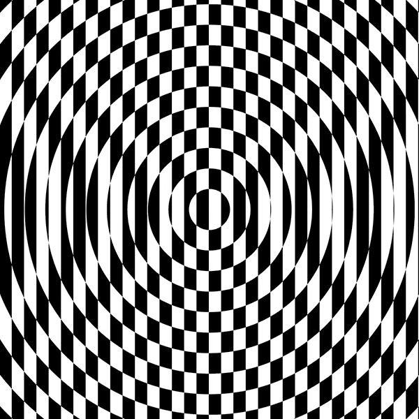 Op Art Monochrome by xponentialdesign | GIPHY