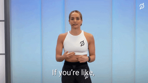 Holiday Jess Sims GIF by Peloton - Find & Share on GIPHY