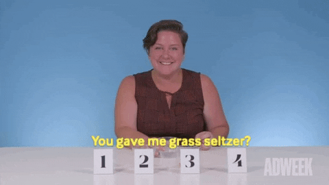 Hard Seltzer Taste Test by ADWEEK | GIPHY