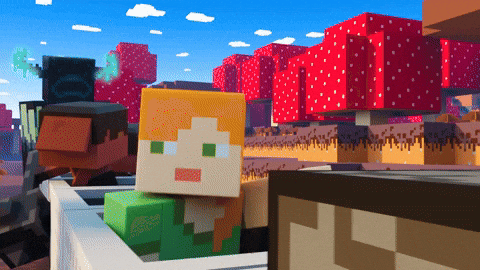 Check This Out Lets Go GIF by Minecraft - Find & Share on GIPHY