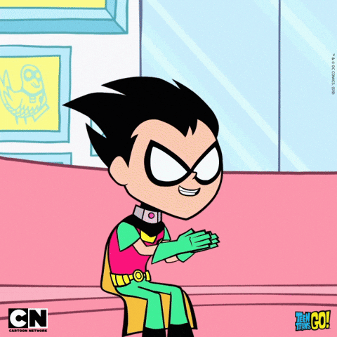 Robin Teen Titans Go Gif
